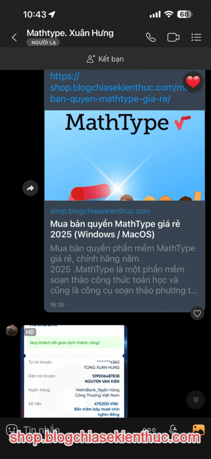 Mua bản quyền MathType giá rẻ 2026 (Windows / MacOS)