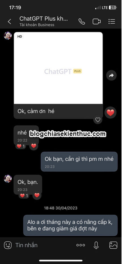 Nâng cấp ChatGPT Plus / Pro giá rẻ, chính chủ năm 2025