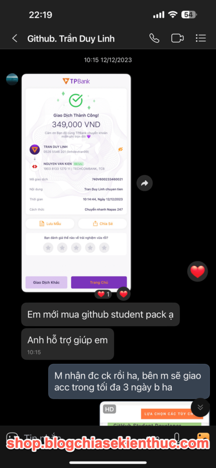 Tài khoản GitHub Student Developer Pack giá rẻ