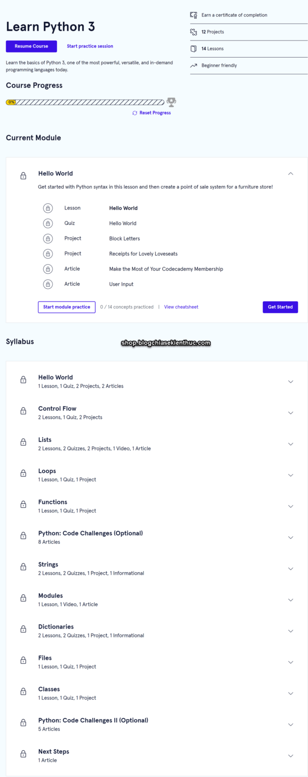 Nâng cấp Codecademy Pro giá rẻ, chính chủ