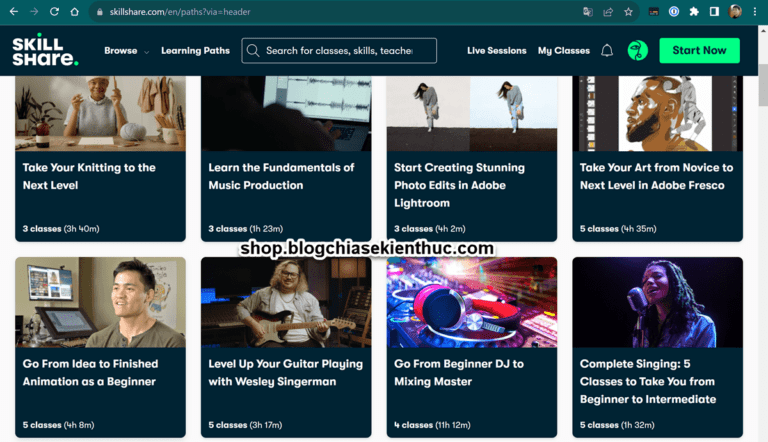 Mua tài khoản SkillShare Premium giá rẻ 2026 (1 - 12 tháng)