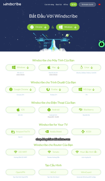 Mua Windscribe VPN giá rẻ, chính chủ năm 2026