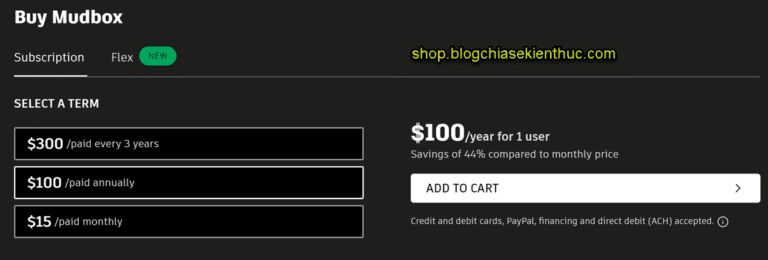Nâng cấp Autodesk Mudbox giá rẻ, chính chủ năm 2026
