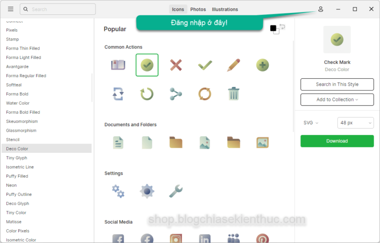 Mua tài khoản Icons8 giá rẻ 2026 (tài nguyên đồ họa)